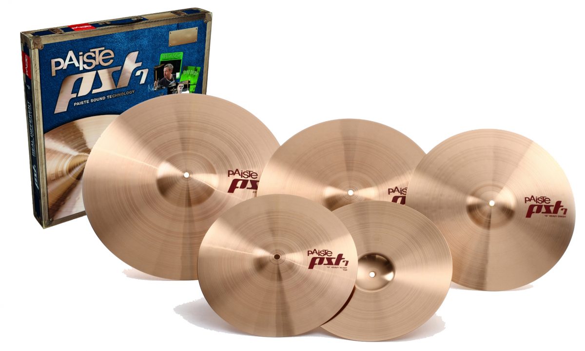 Paiste PST 7 Heavy Rock Cymbal Set w/ FREE Cymbal - Elevated Audio