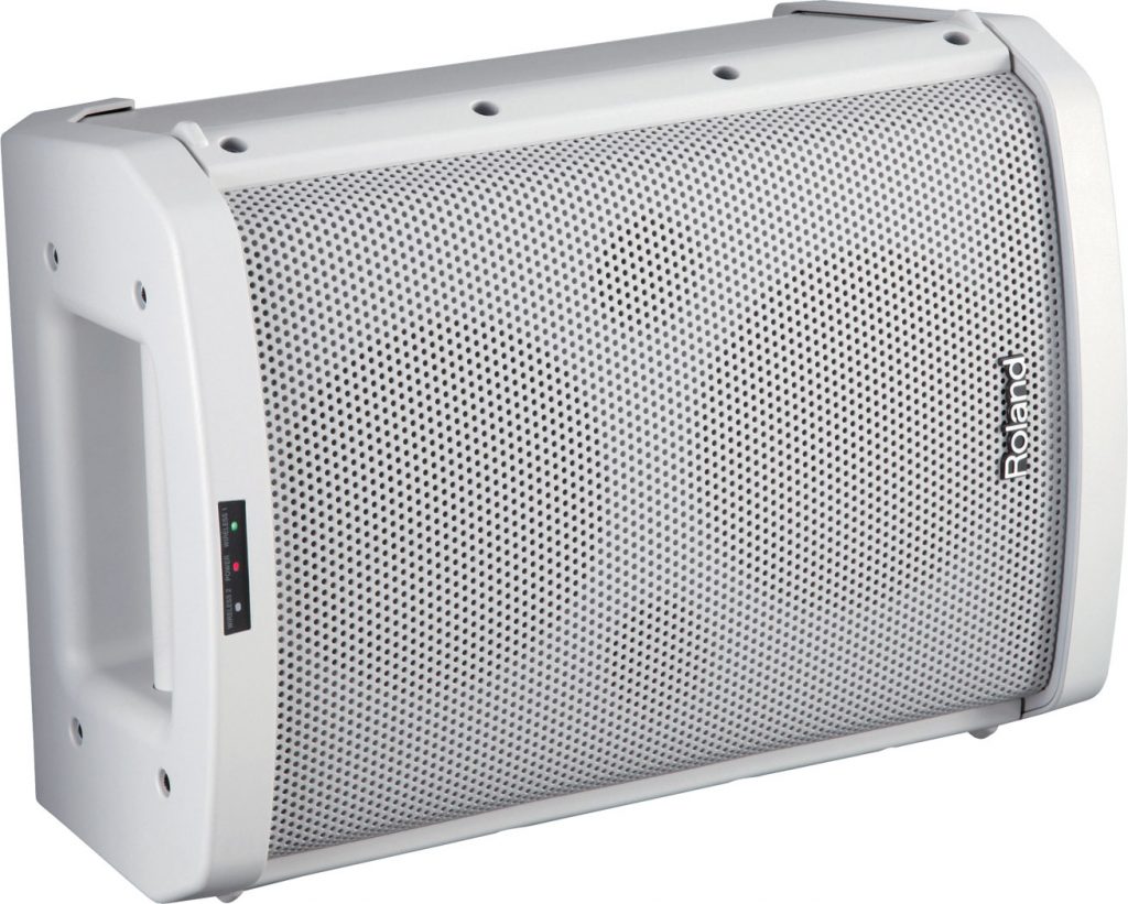 Roland BA-55 Portable Amplifier (White) - Elevated Audio